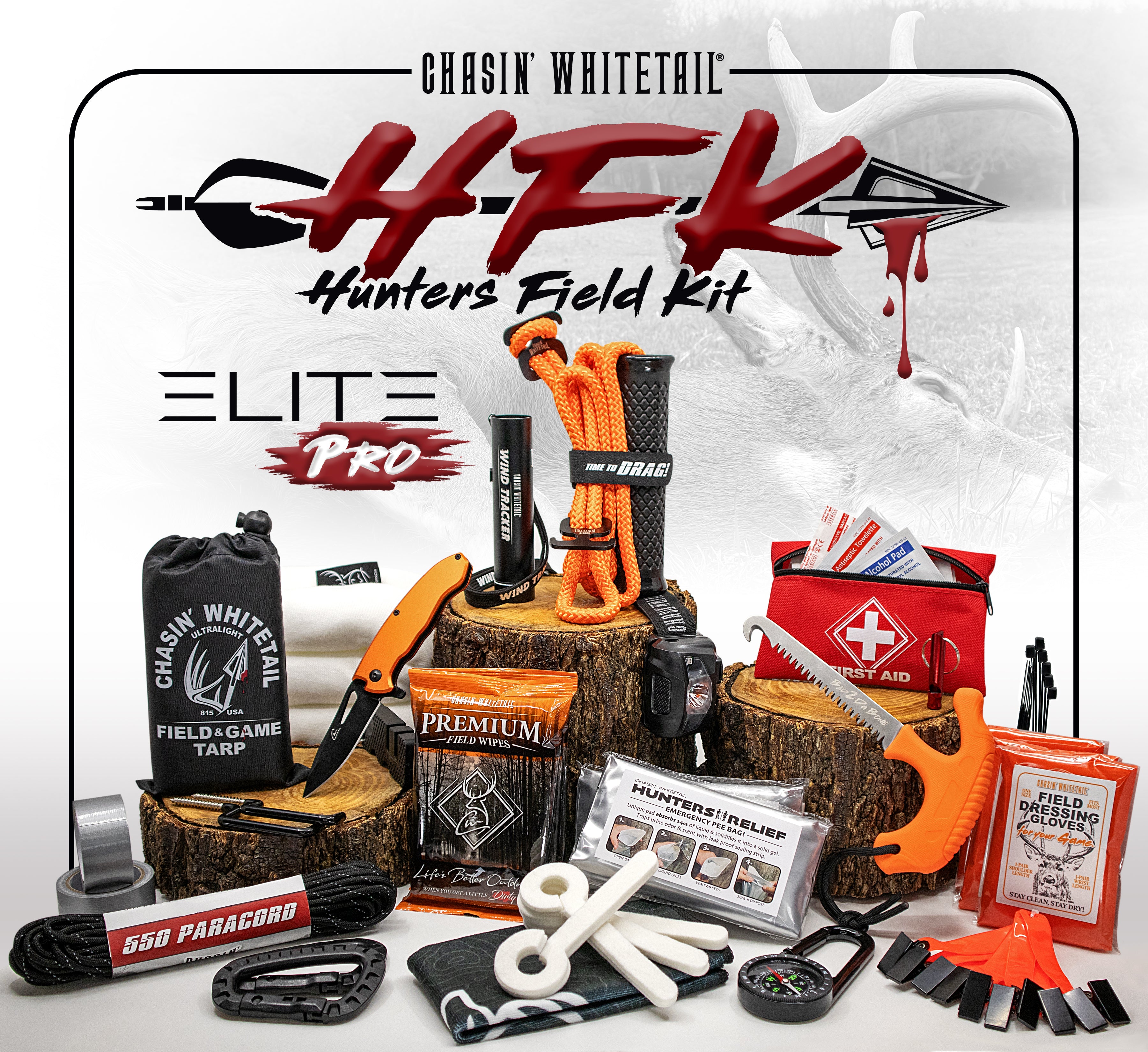 HUNTERS "ELITE PRO" FIELD KIT – Whitetail Warehouse